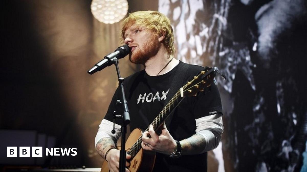 Ed Sheeran's pub signs allowed to stay at Suffolk home - BBC News