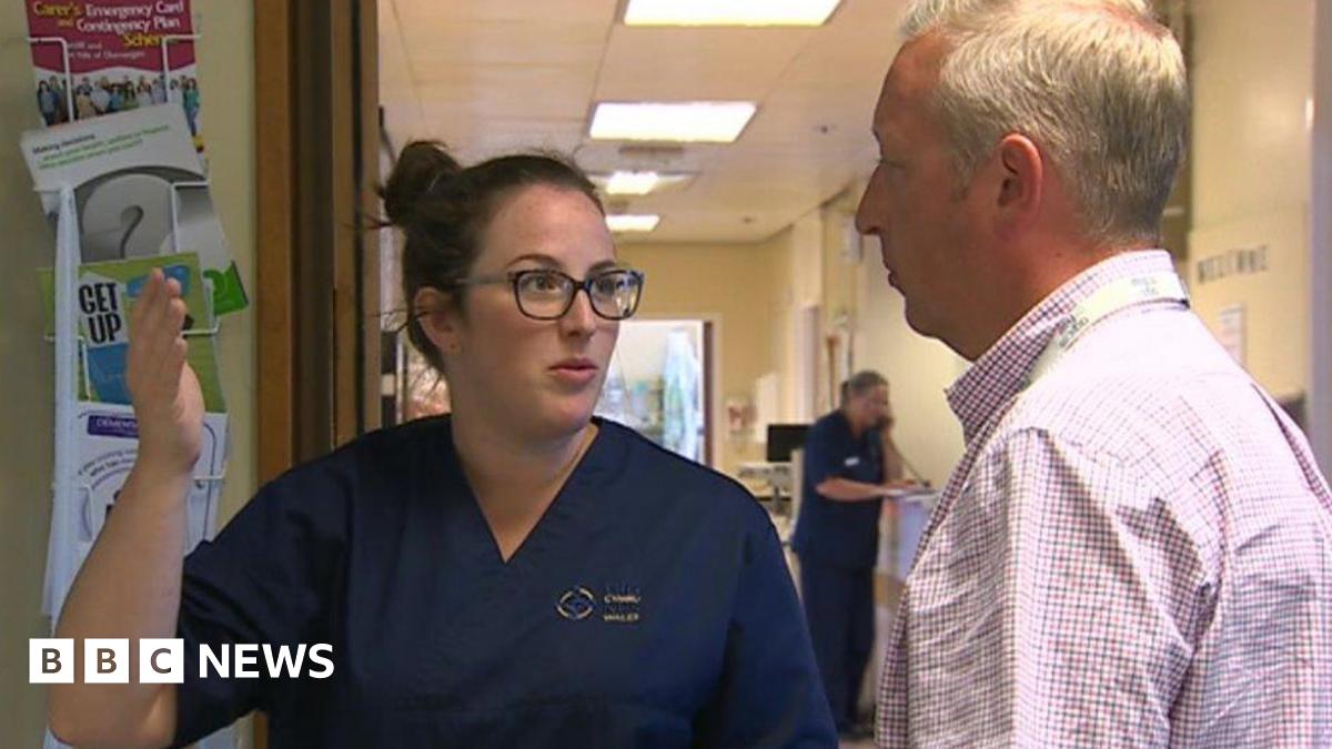 An inspector calls: Behind the scenes with the NHS watchdog - BBC News