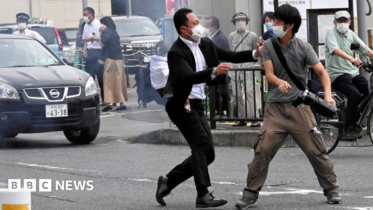 As it happened: Shinzo Abe - suspect used handmade gun to kill ex-Japan ...