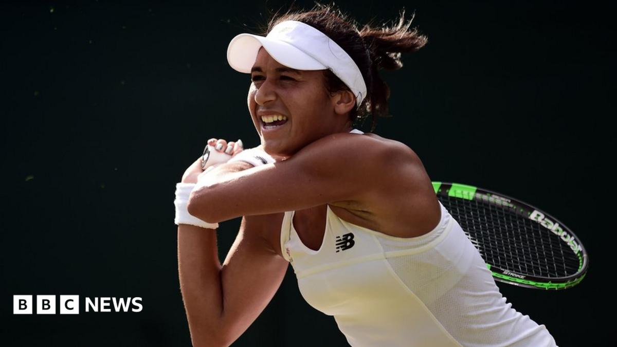 Heather Watson takes on the trolls - BBC News