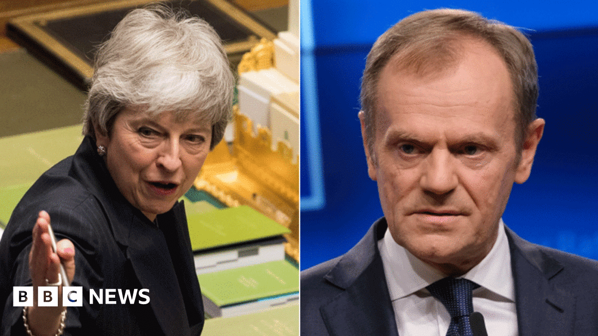 Brexit: EU says short delay is possible if MPs back deal - BBC News