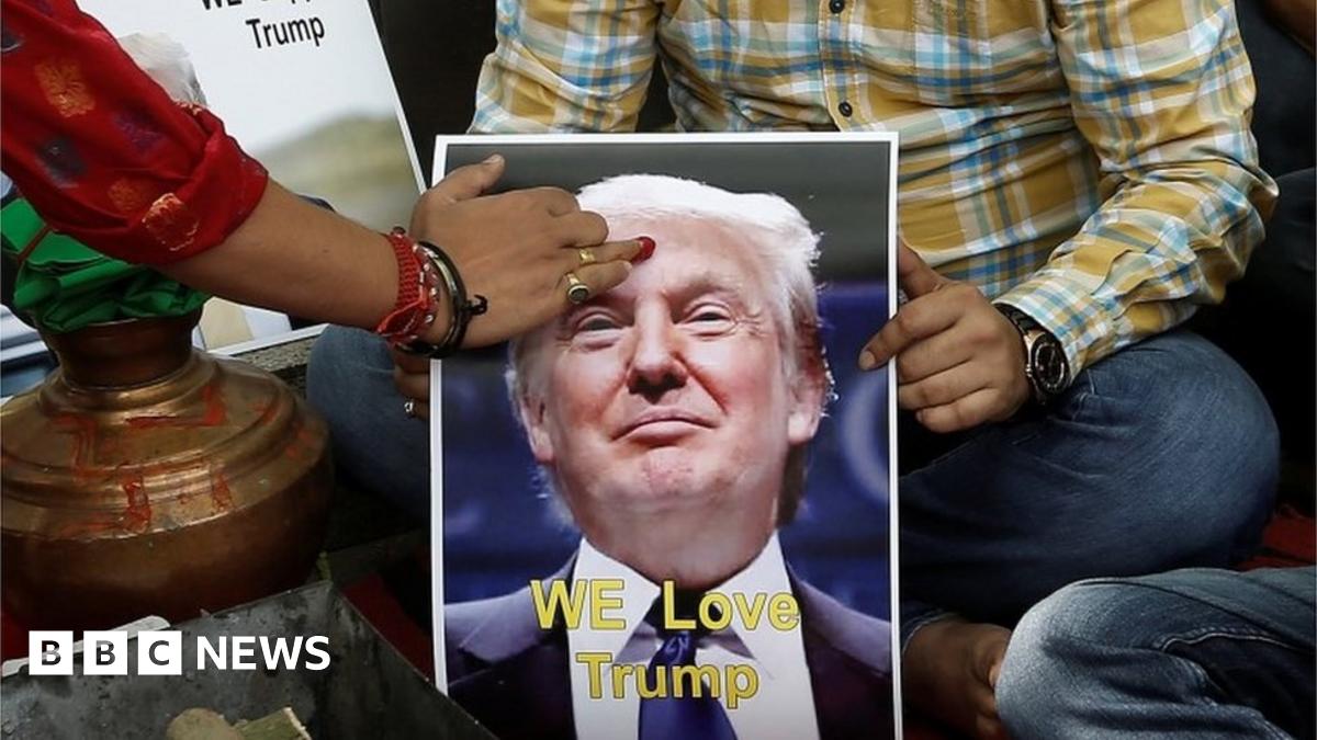 India Hindu group prays for Donald Trump win - BBC News