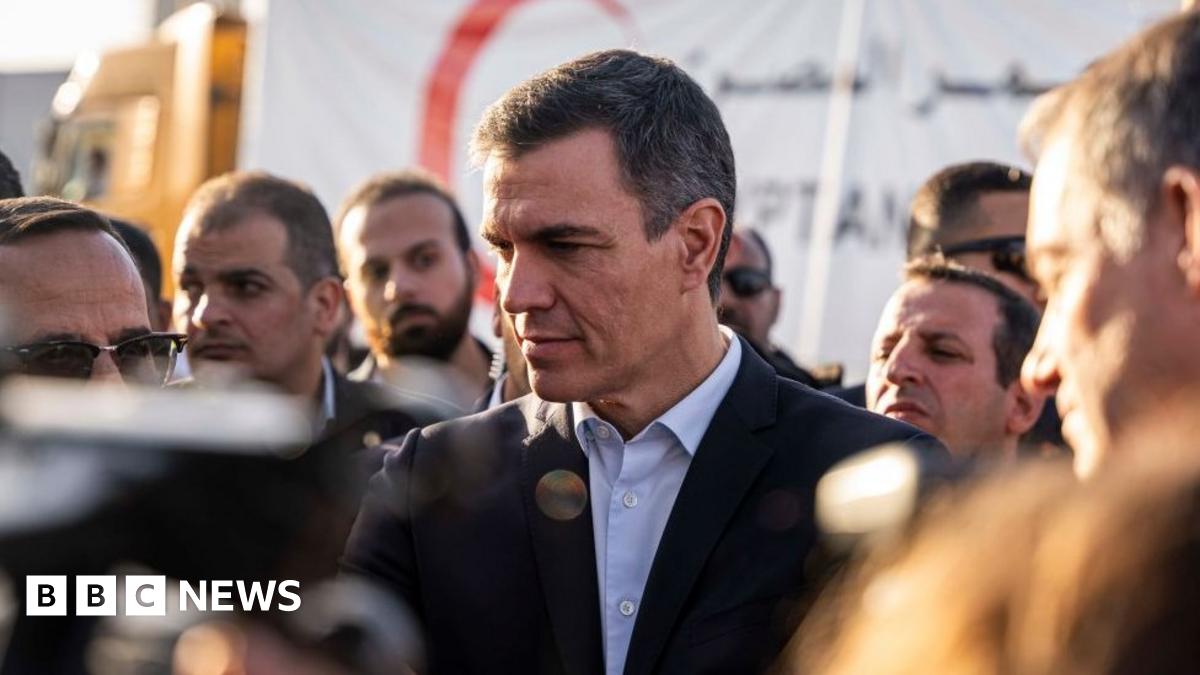 Israel recalls ambassador in war spat with Spain PM Pedro Sánchez - BBC ...
