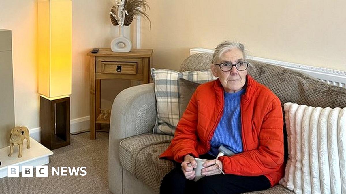 Woman 'so grateful' mould-ridden home is fixed - BBC News