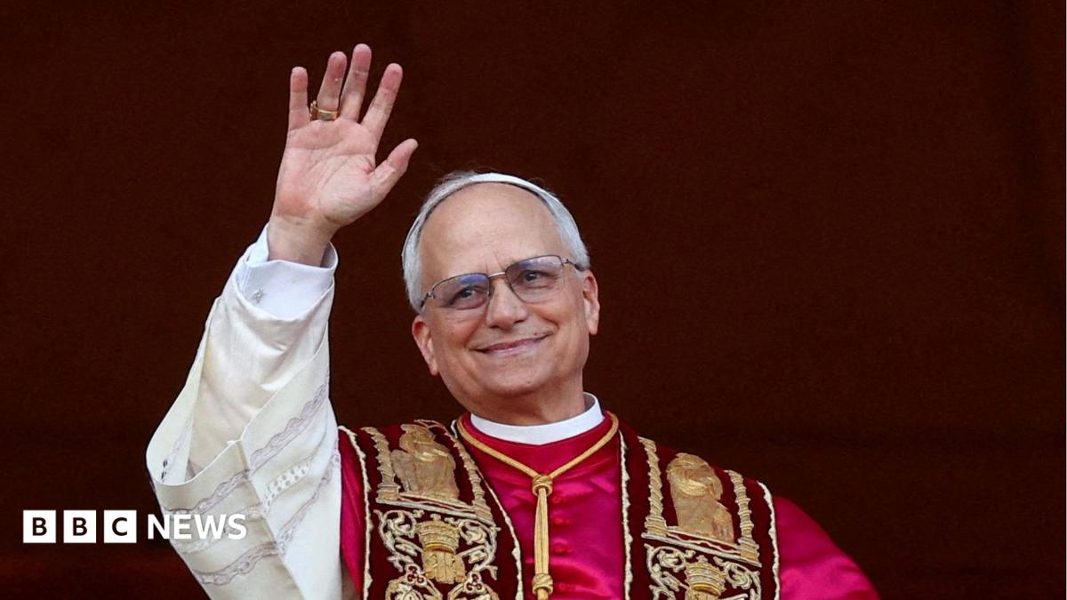 Suffolk priest says Pope Leo once preached about TV talent show - BBC News