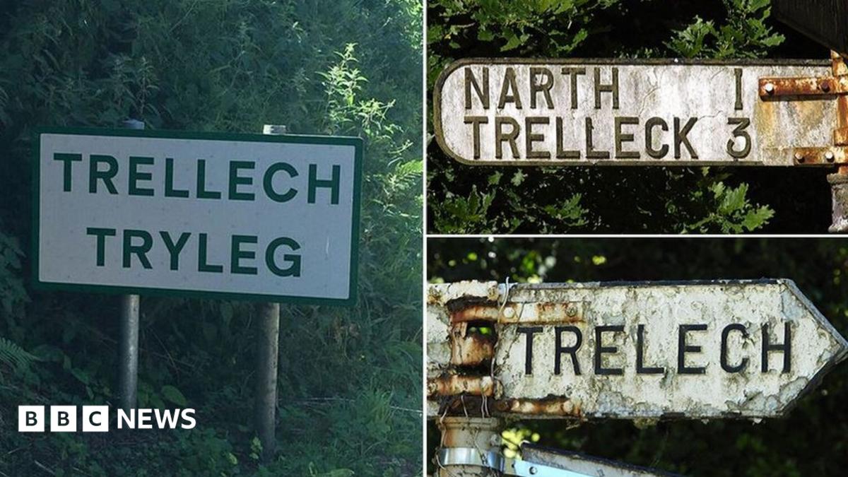 The Welsh village name with more than 20 spellings - BBC News