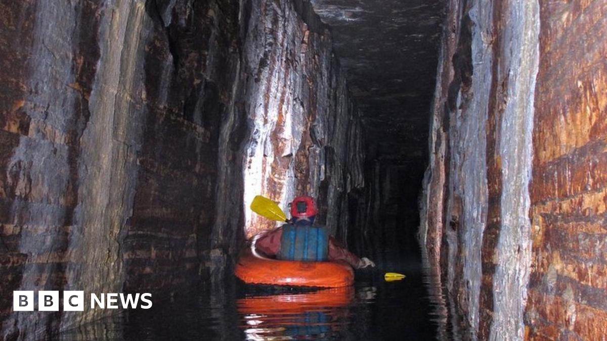 Ice age caves discovered underneath city of Montreal - BBC News