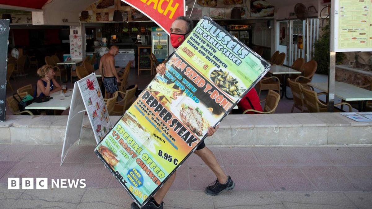 Spain quarantine rules: The businesses fearing for their futures - BBC News