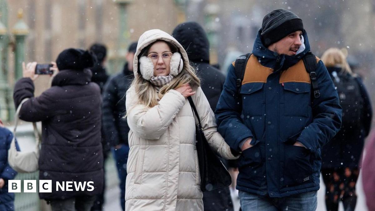Flood warnings remain as cold spell persists - BBC News