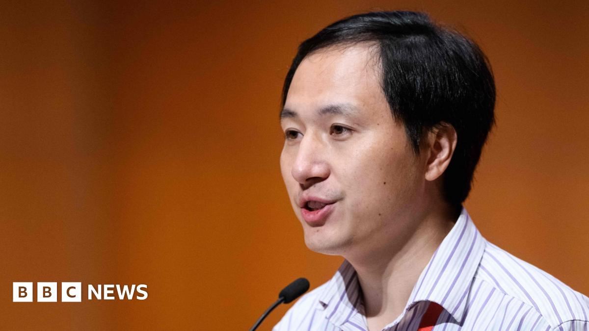China jails 'gene-edited babies' scientist for three years - BBC News