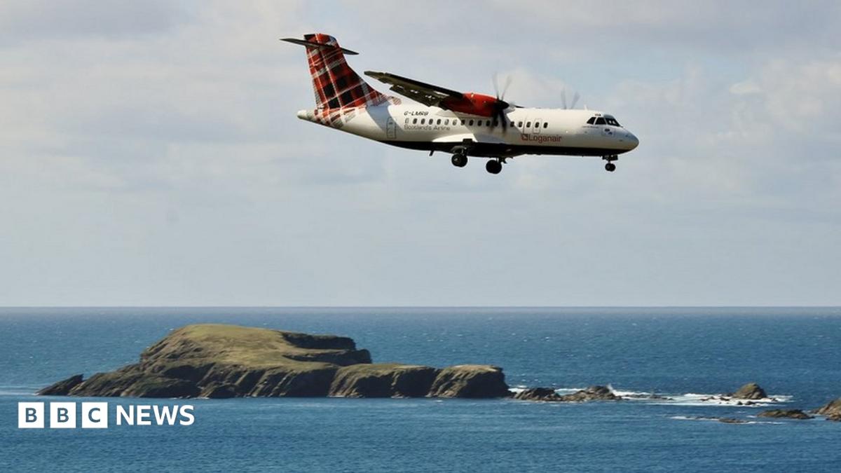 Loganair returns a profit after 'two tough years' - BBC News