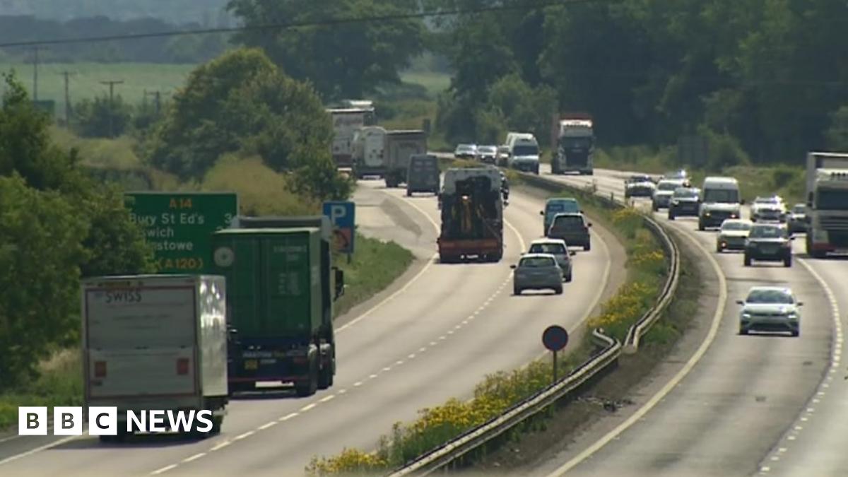Suffolk A14: Firms bid to end '£360m-a-year delays' - BBC News