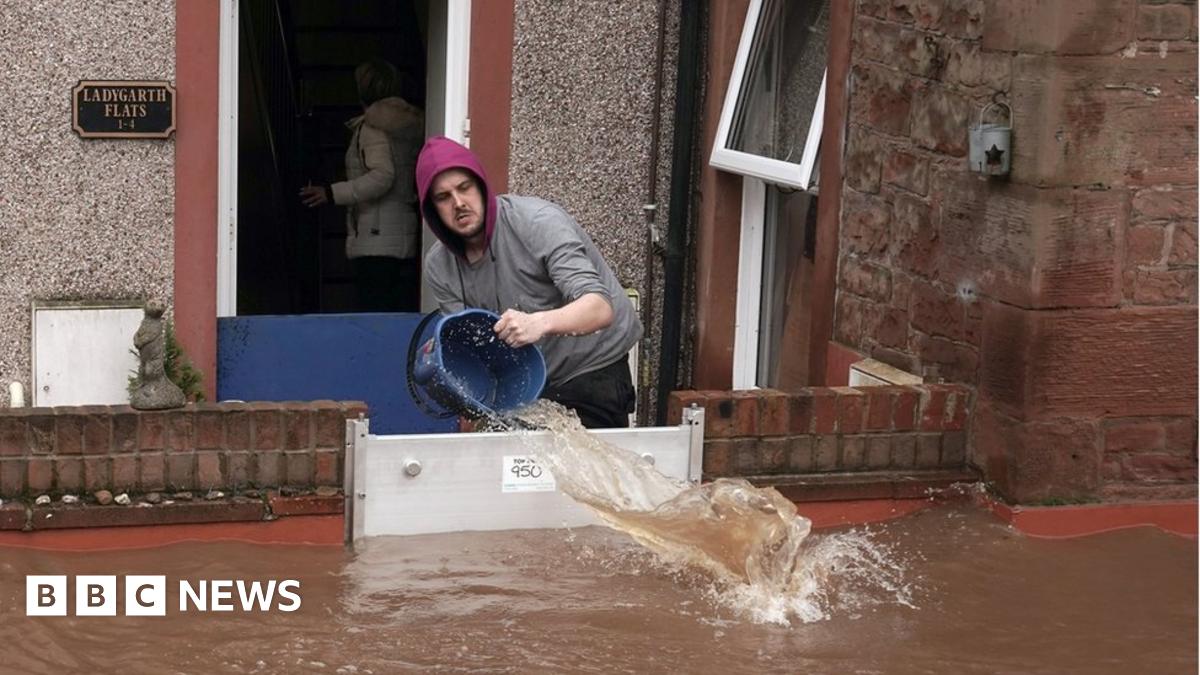 Storm Ciara: Floods and travel disruption as UK hit by severe gales ...