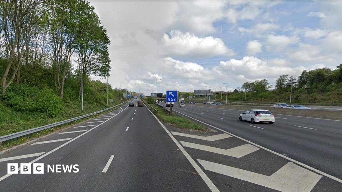 Appeal after man found seriously injured on M1 slip road - BBC News