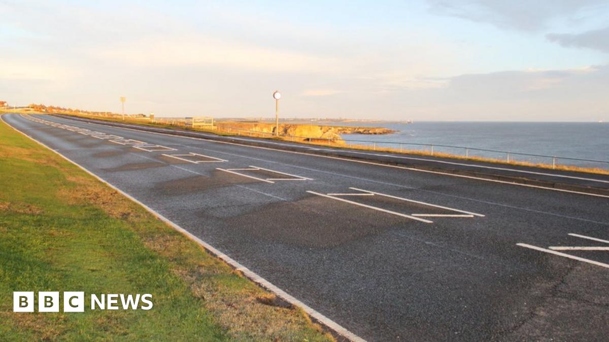 Marsden Grotto 'crumbling cliff' coast road move planned - BBC News