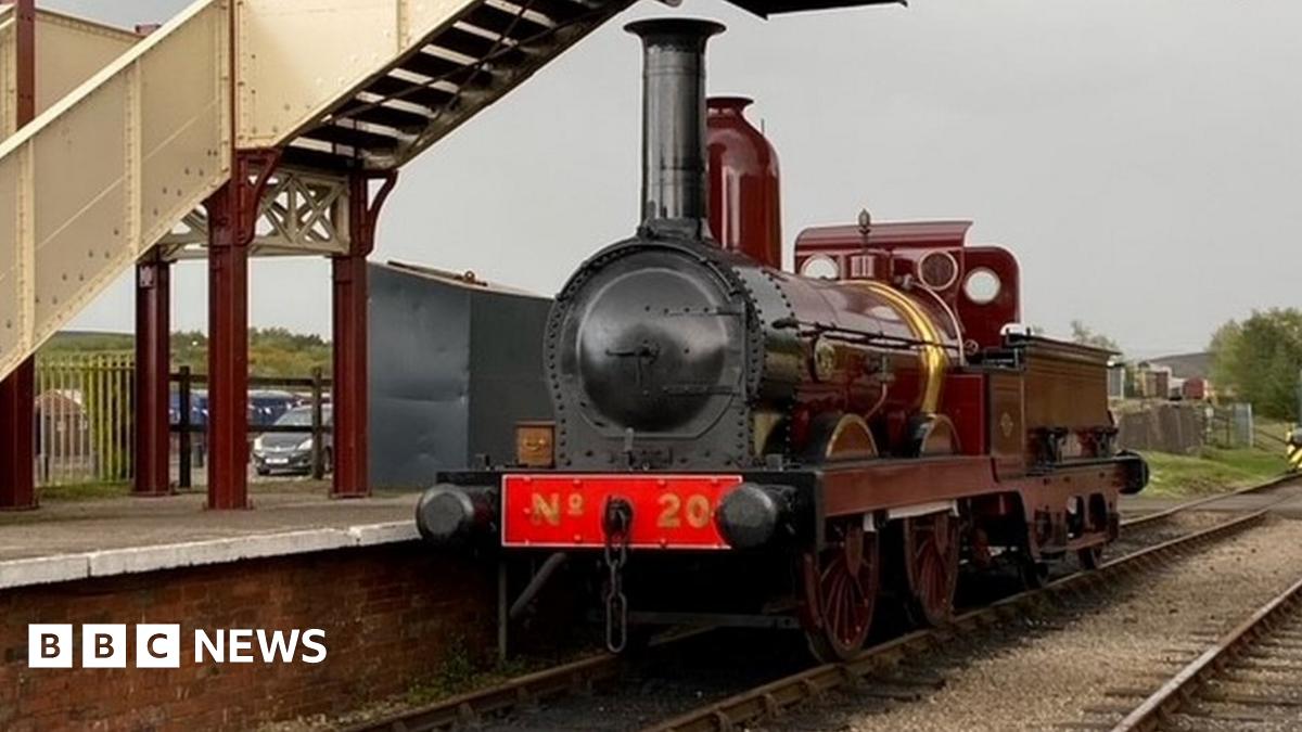 Blaenavon Railway: Steam train from 1863 to visit Wales - BBC News