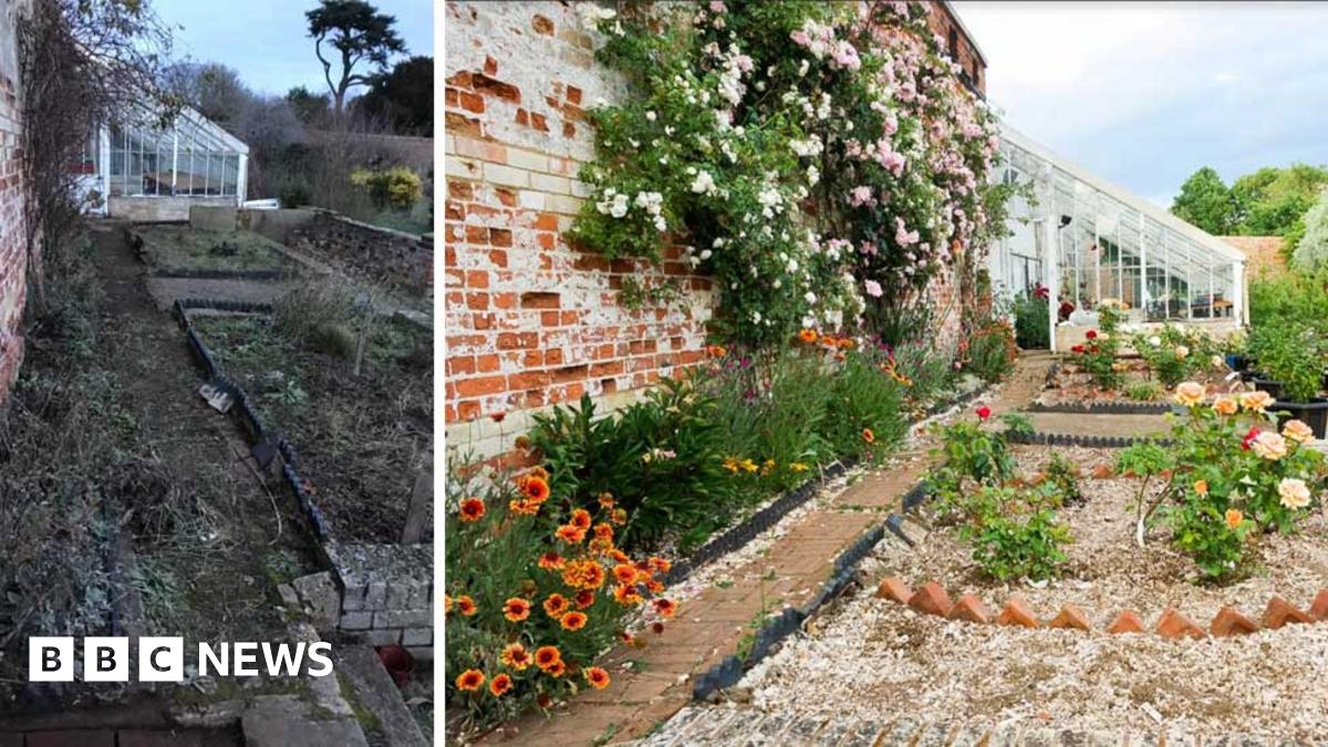 Bedfordshire: Army officer restores WW2 'secret garden' at Chicksands ...