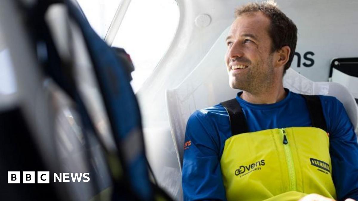 Sam Goodchild: How to sail round the world, solo, non-stop - BBC News