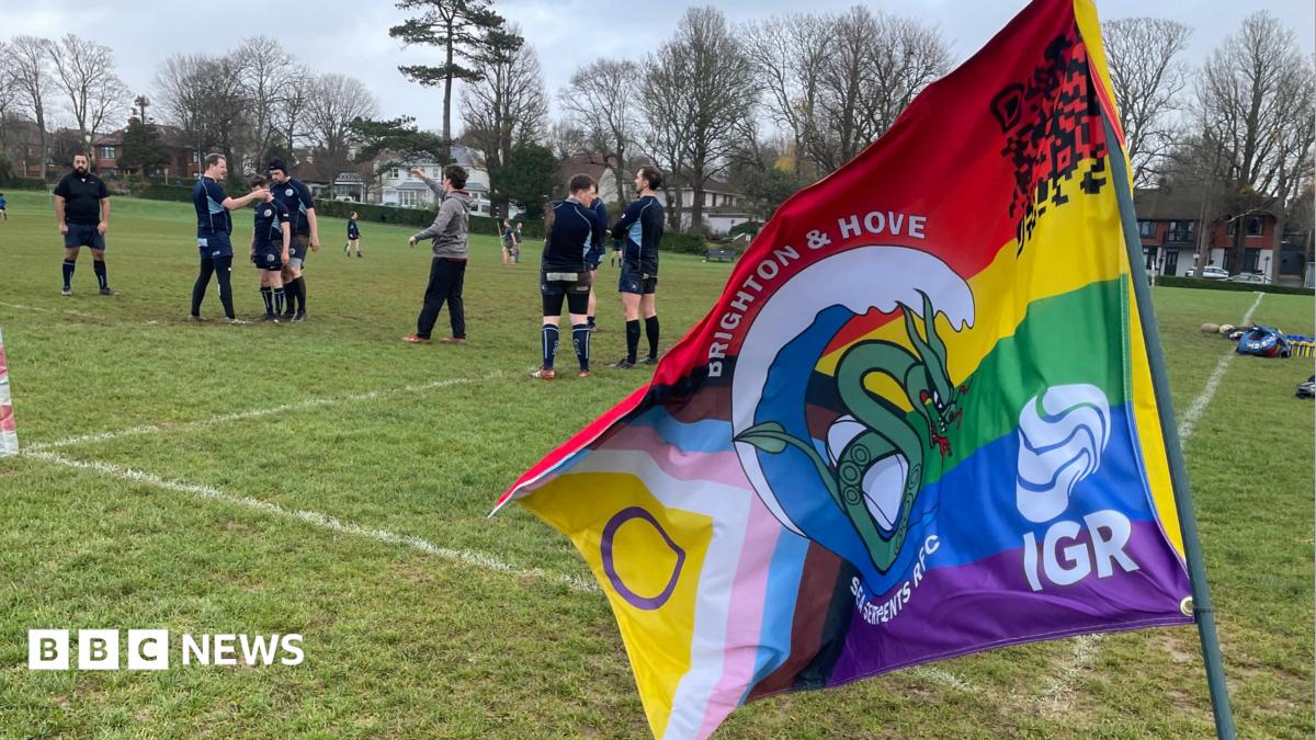 Brighton and Hove LGBT rugby club celebrates 10th birthday - BBC News