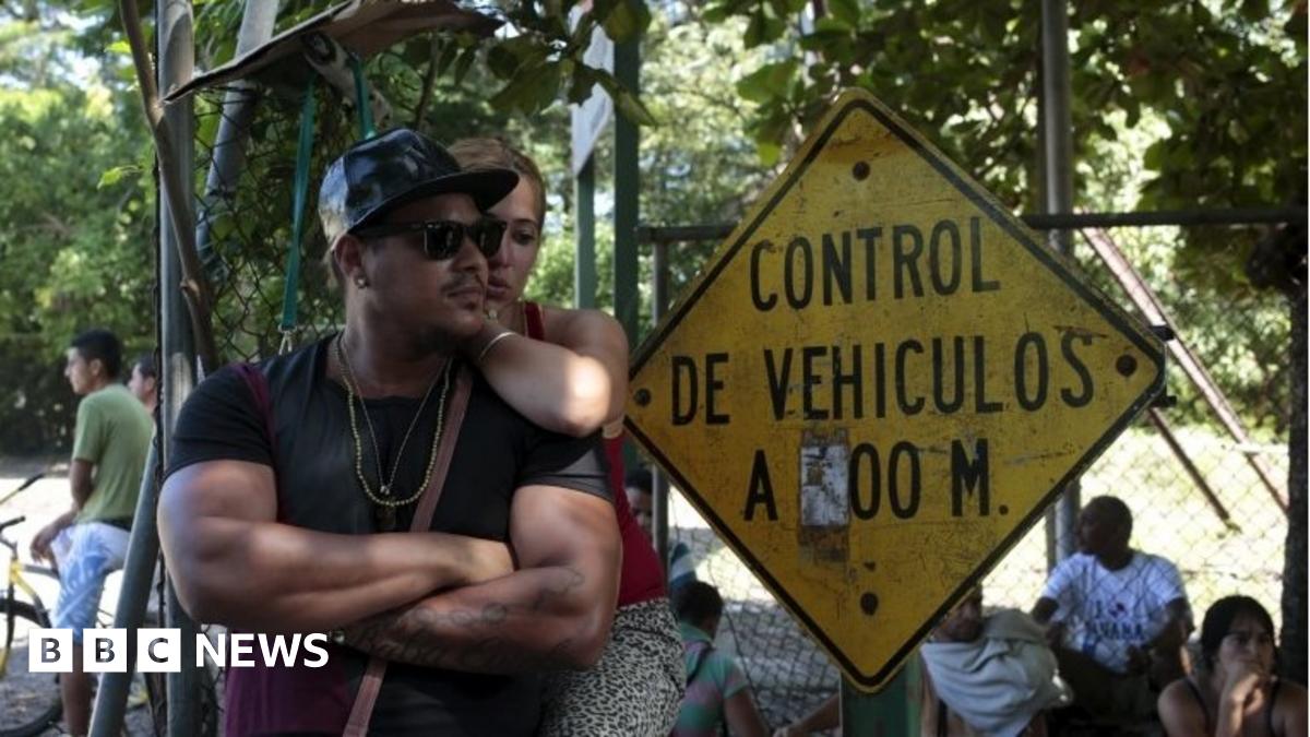 Cuba blames US for migrant crisis at Costa Rica border - BBC News