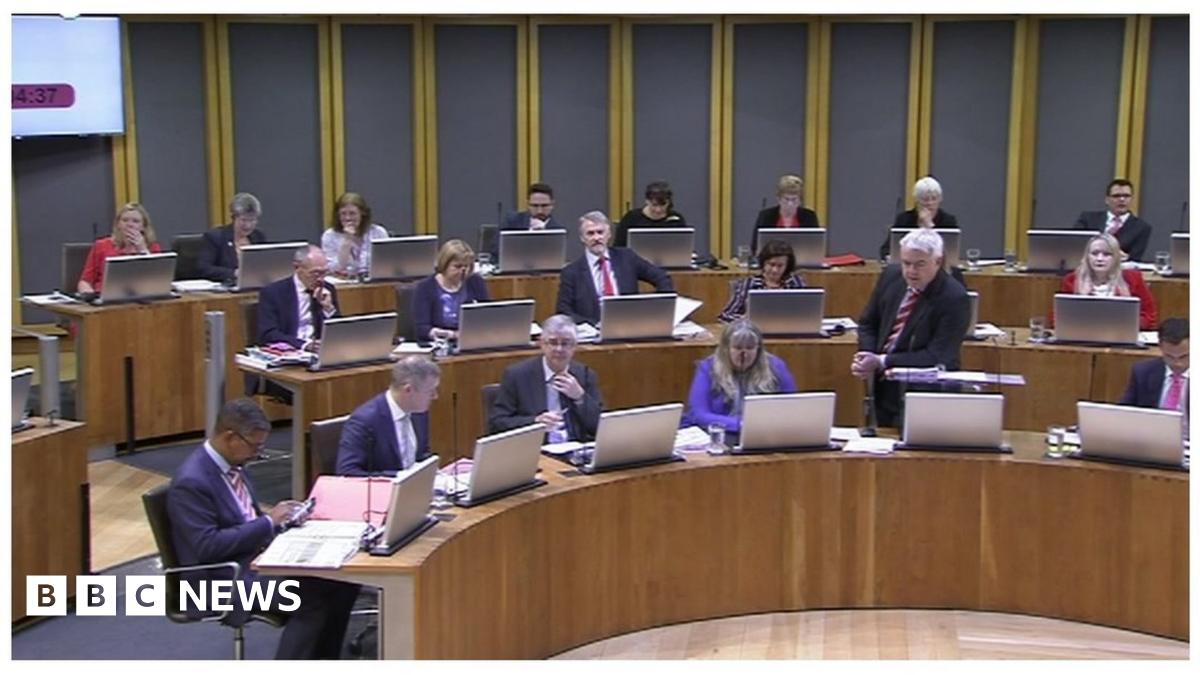First session of Questions to the First Minister for new UKIP leader ...