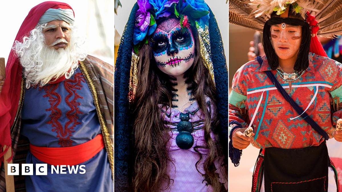How offensive outfits became the real horror of Halloween - BBC News