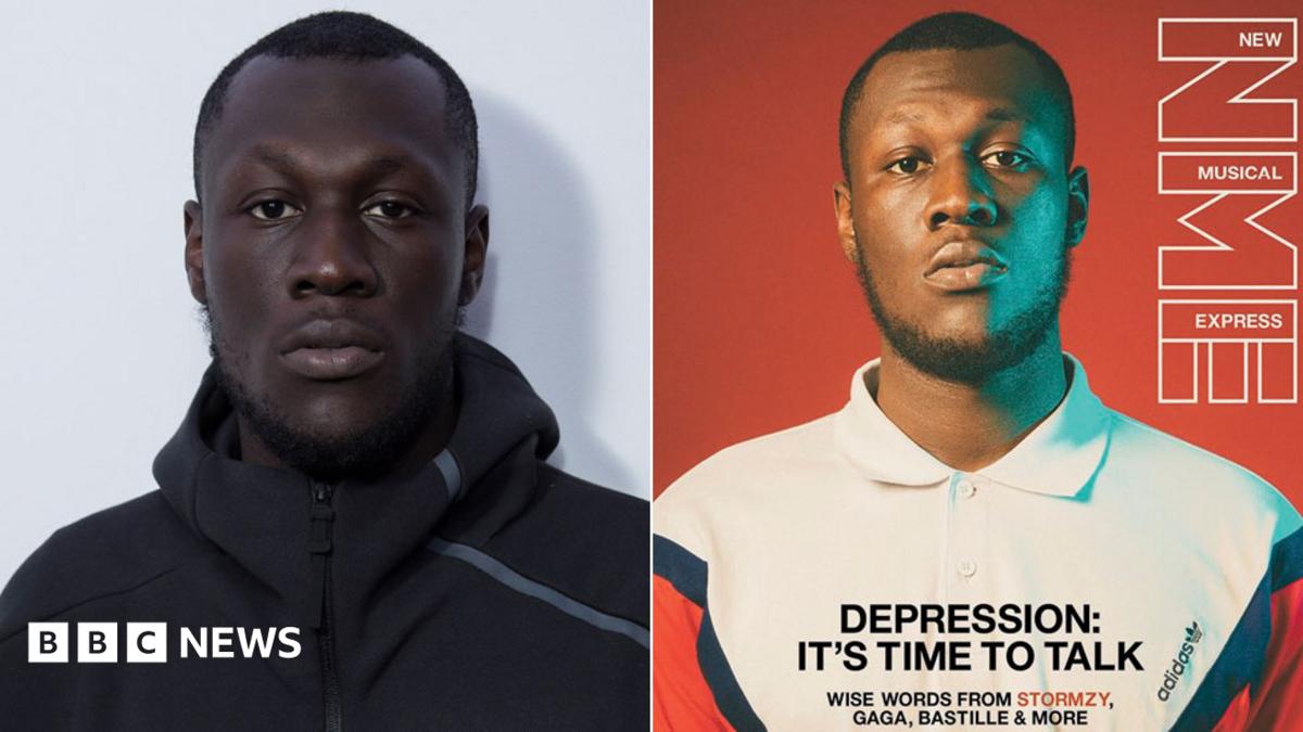 Stormzy criticises 'foul' NME over mental health cover - BBC News