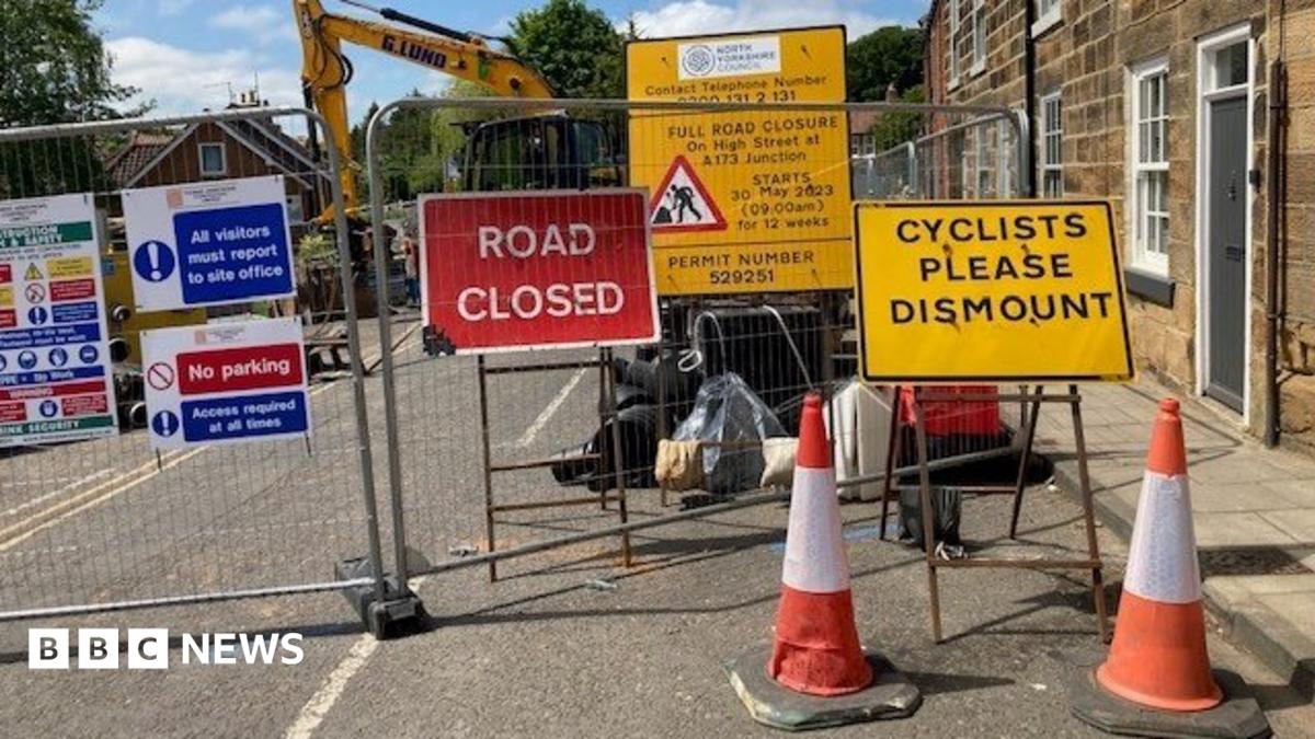 North Yorkshire Council sorry for road closure affecting traders - BBC News