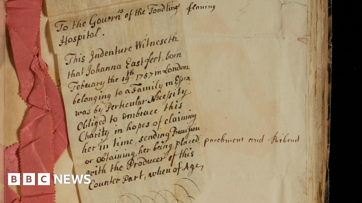 Stories of Chester's 'foundling' children told for first time - BBC News