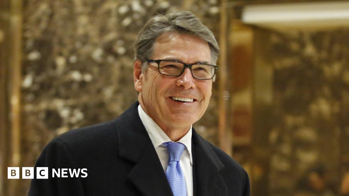 Trump presidency: Rick Perry picked as US energy secretary - BBC News