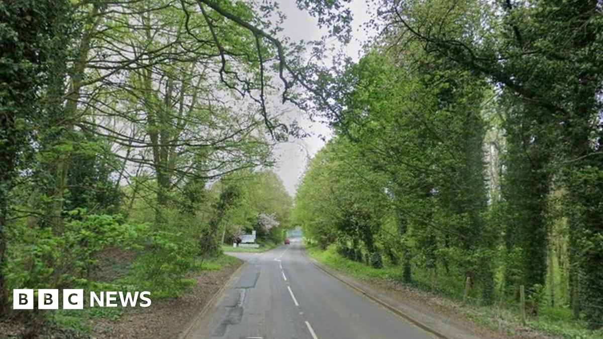 Woman dies in single-vehicle crash near Madeley Heath - BBC News