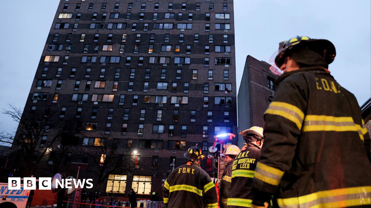 New York fire: At least 19 killed in apartment block blaze - BBC News
