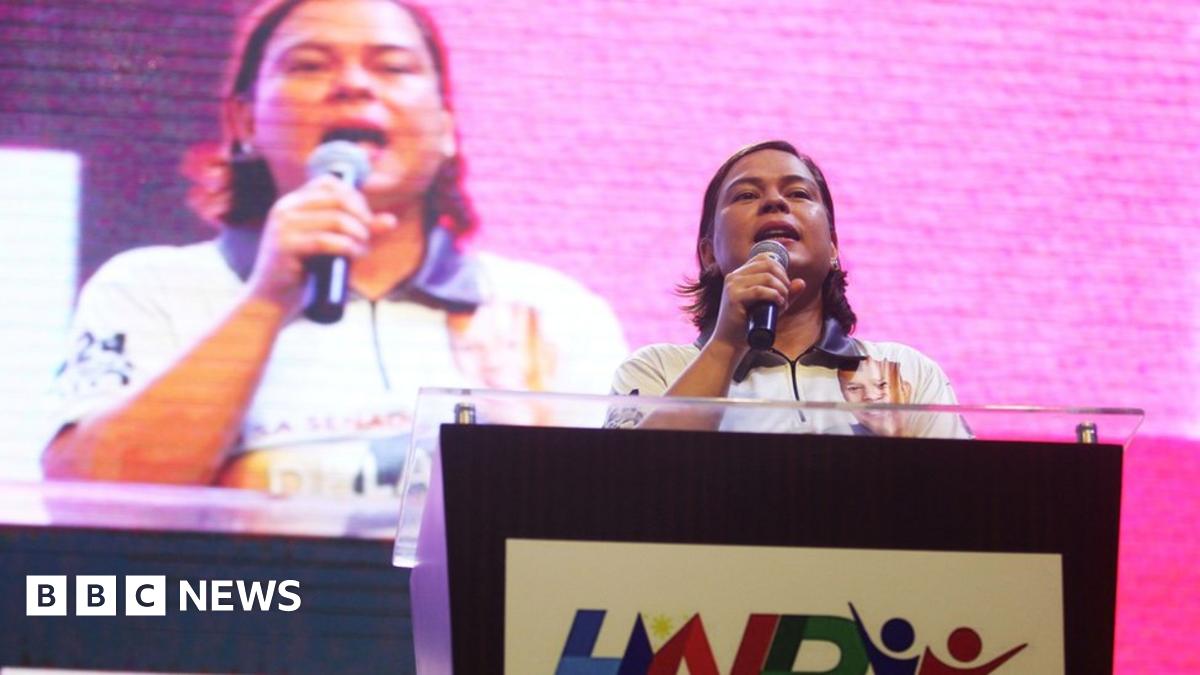 Sara Duterte: Daughter of Philippines leader runs for vice-president ...