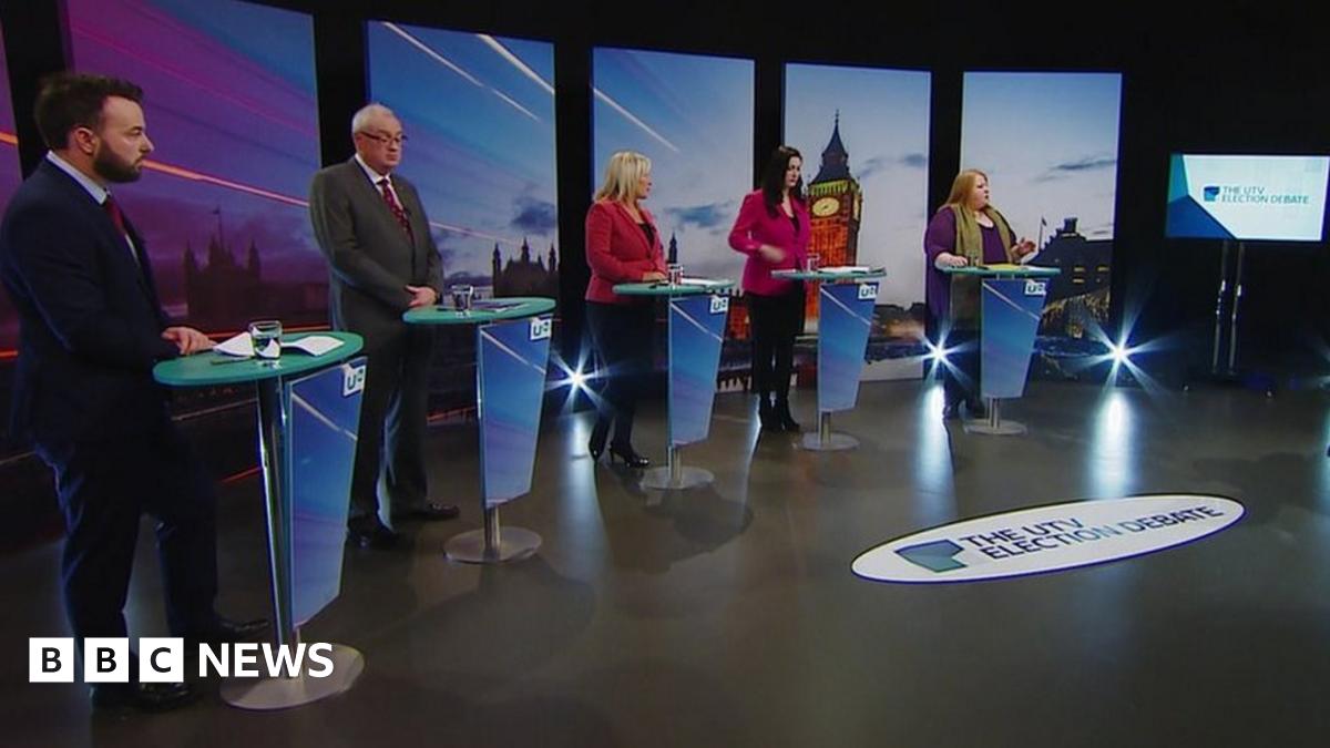 General Election 2019: Parties clash during UTV election debate - BBC News