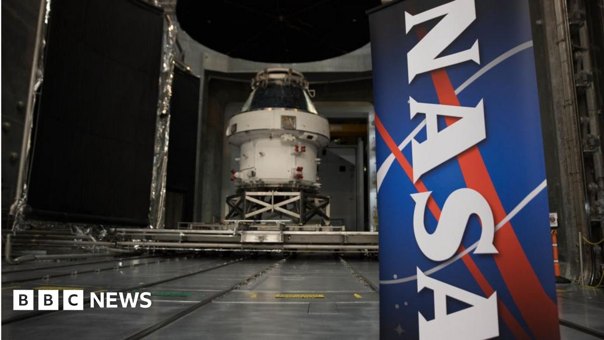 Nasa delays work on Moon rocket during virus pandemic - BBC News