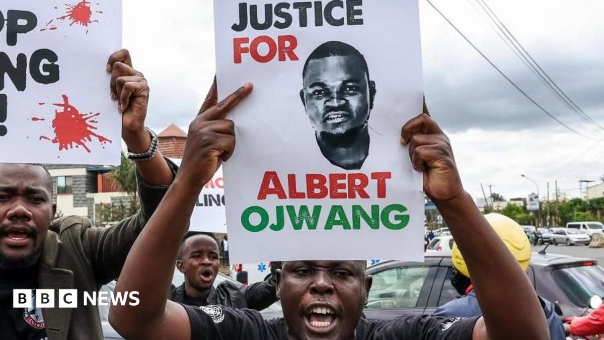 Albert Ojwang's death: Kenyan police officers charged with blogger ...