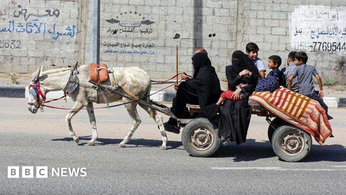 Civilians flee northern Gaza as US says it is talking to Israel about ...