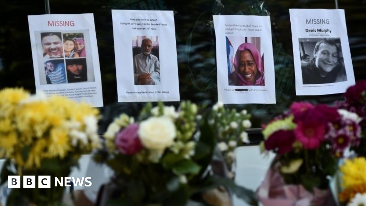 London fire: Queen reflects on 'sombre national mood' - BBC News