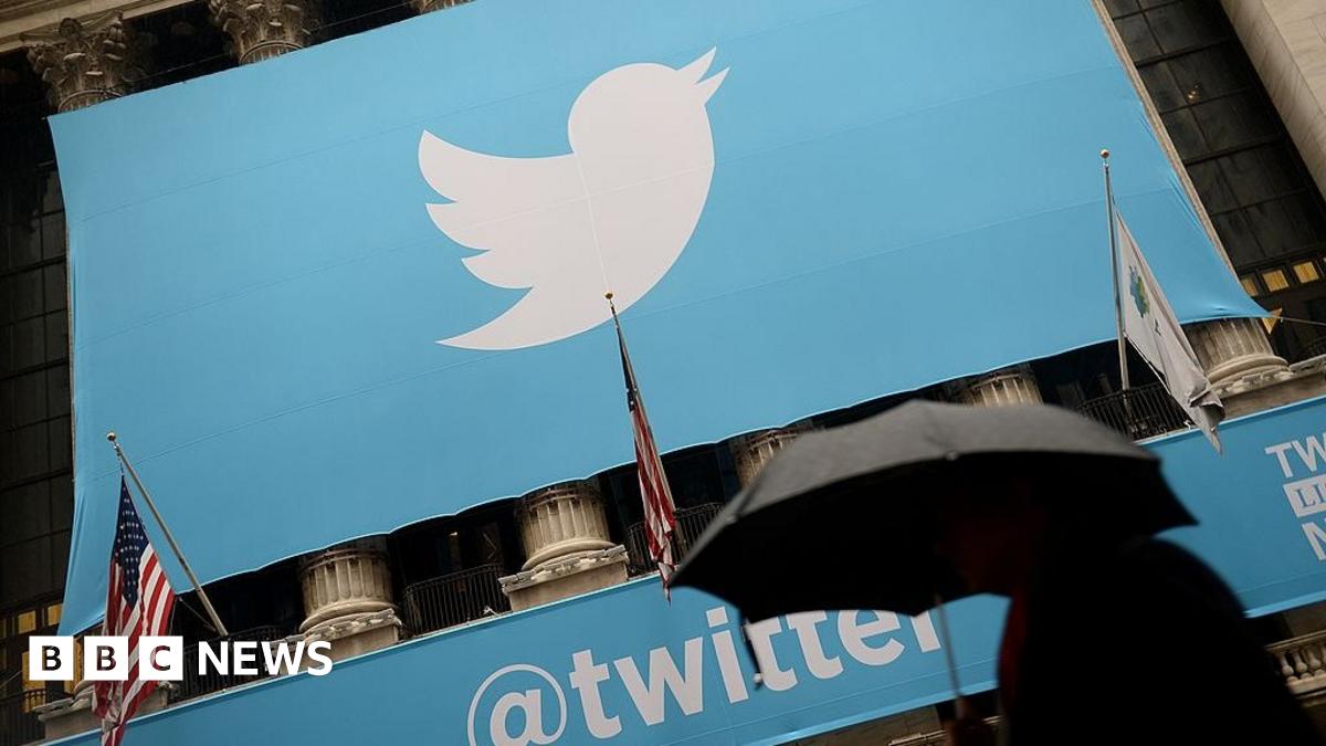Twitter locks accounts after log-ins go on sale - BBC News