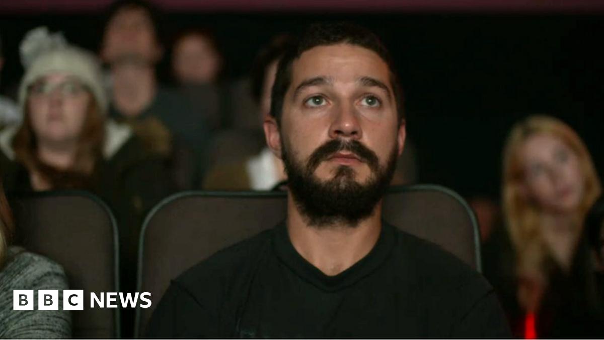 Shia LaBeouf livestreams himself and six other strange moments - BBC News