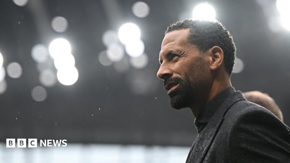 Rio Ferdinand: Fan made racist gesture at pundit, court hears - BBC News
