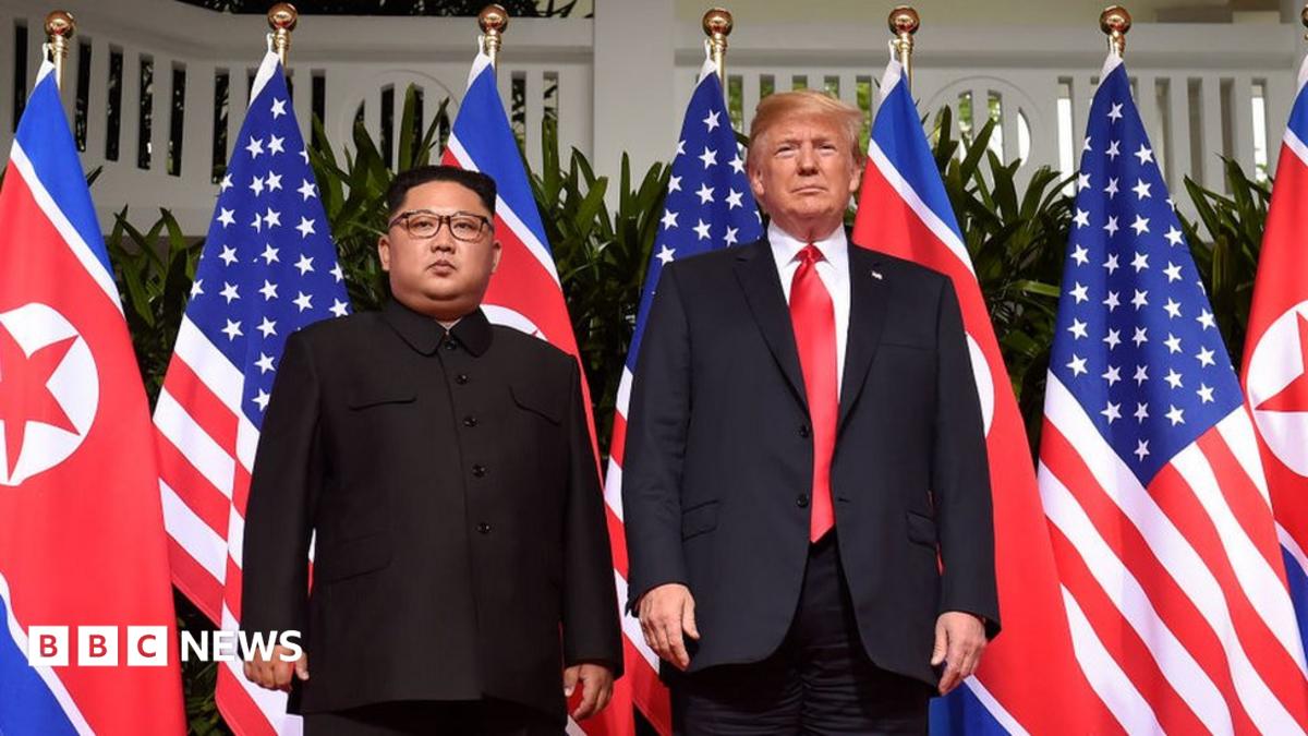 Trump-Kim summit: Second meeting by end of February - BBC News