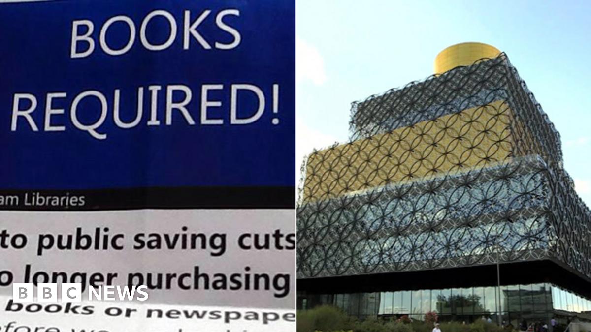 Birmingham libraries 'stop buying books' - BBC News