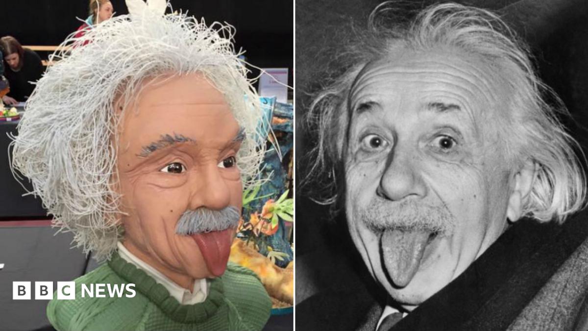 Albert Einstein baker pushing 'cake boundaries' - BBC News