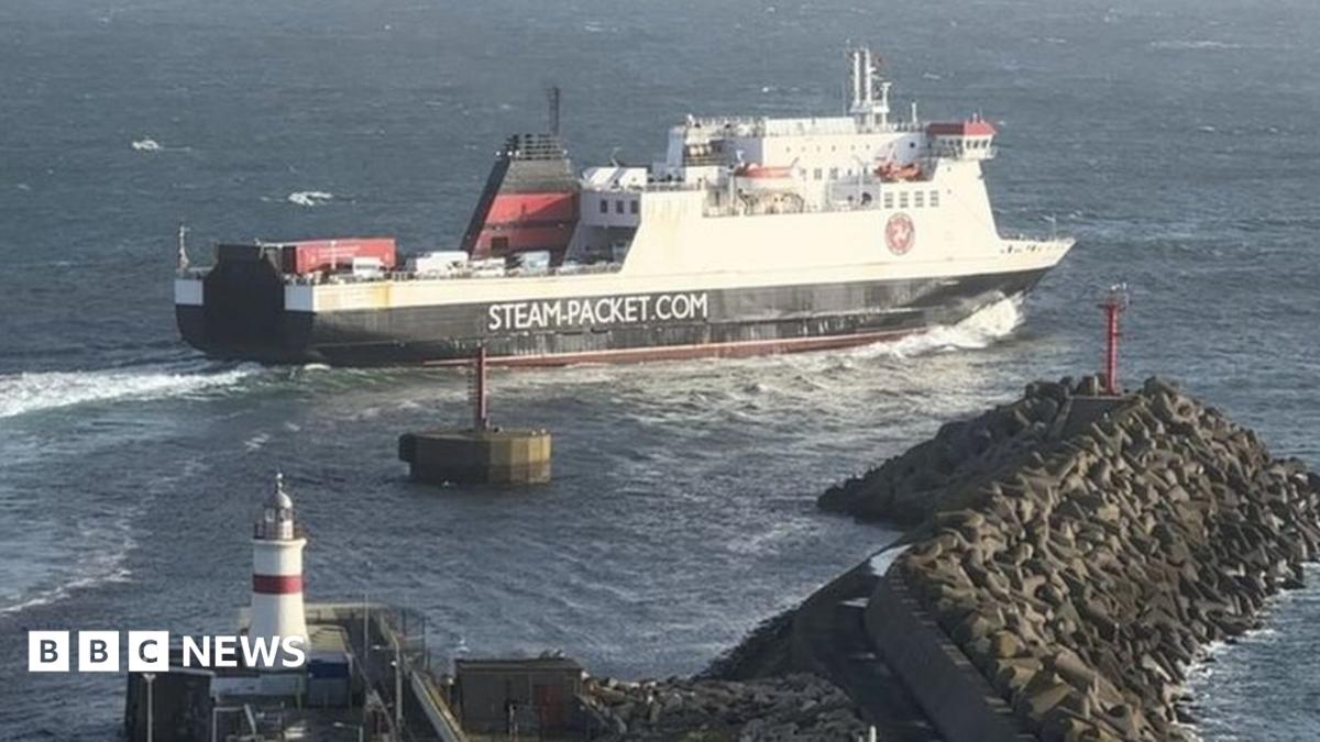Investigation opens after damage to Isle of Man Steam Packet ferry ...