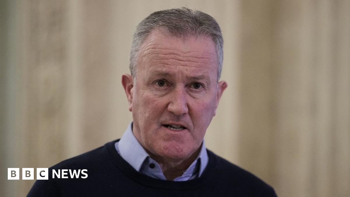 Conor Murphy steps down as Economy Minister on medical grounds - BBC News