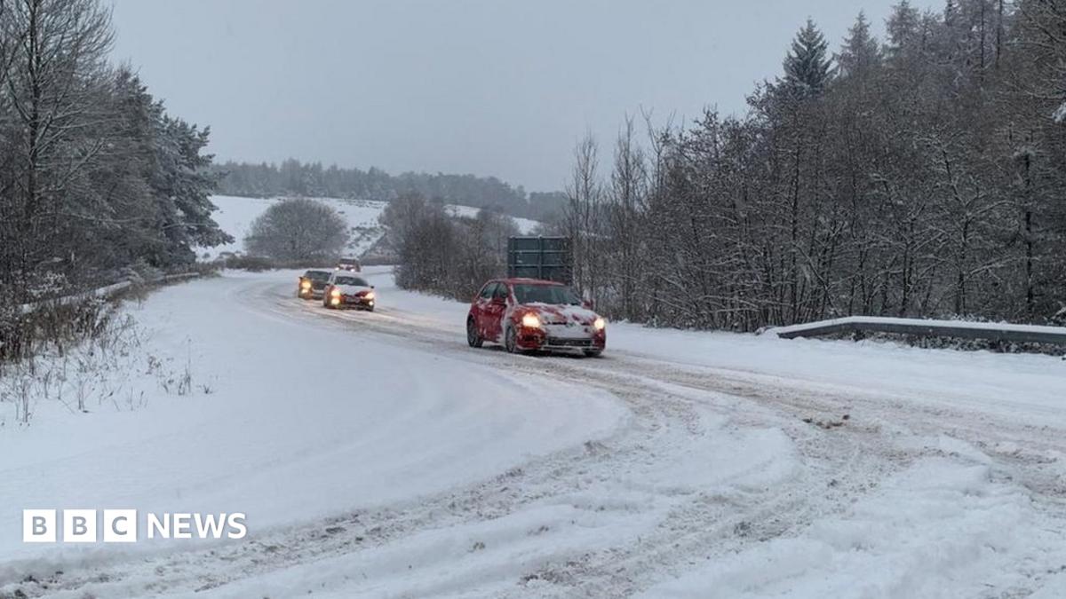 Amber warning lifted but parts of Scotland still on yellow alert - BBC News