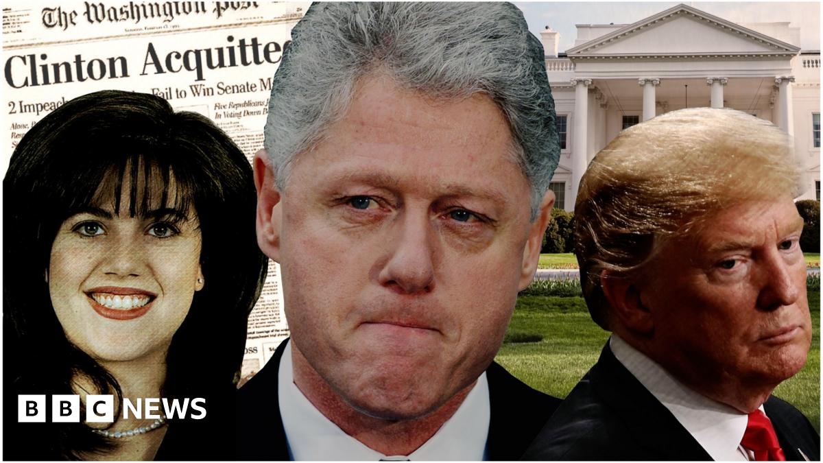 Bill Clinton acquittal: Echoes of a sex scandal 20 years on - BBC News