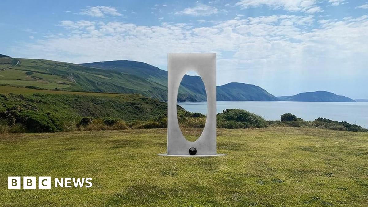 Niarbyl sculpture: Manx artist reveals plans for 'portal' artwork - BBC ...