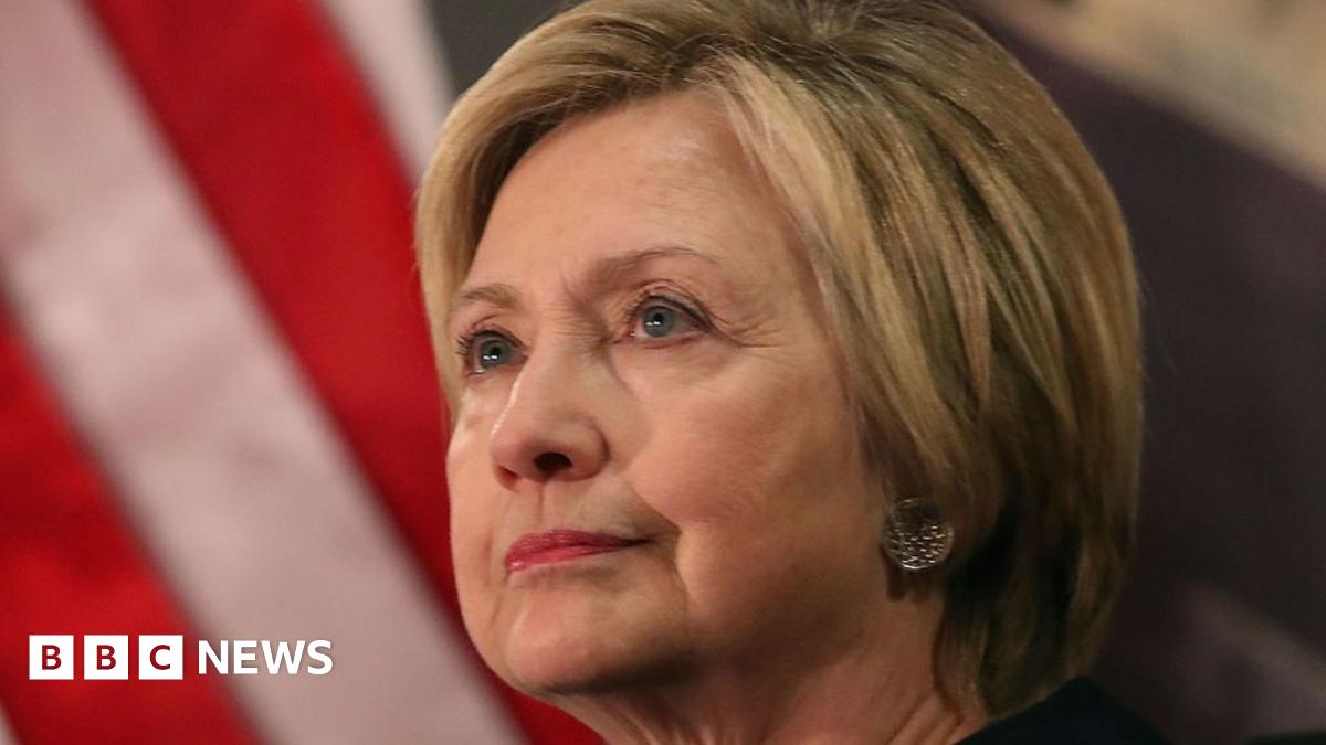 Hillary Clinton writing book reflecting on her election loss - BBC News